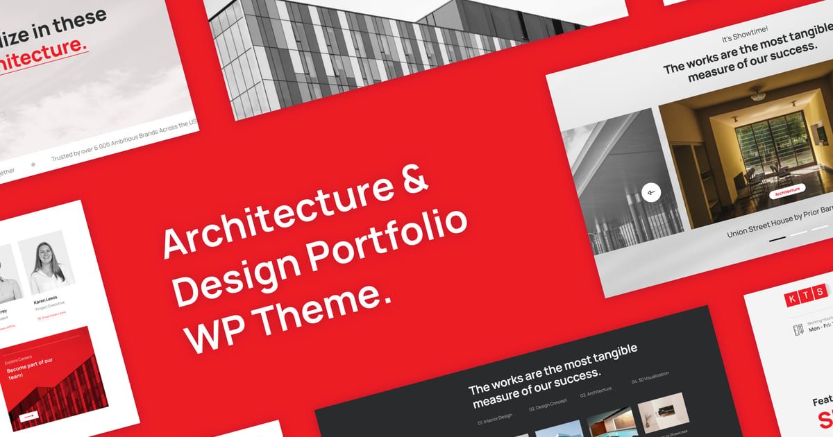 Download KTS – Architecture & Design Portfolio WP Theme WordPress Plugin - MorePlugins
