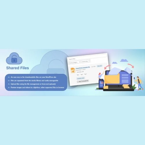 Download Shared Files PRO WordPress Plugin - MorePlugins