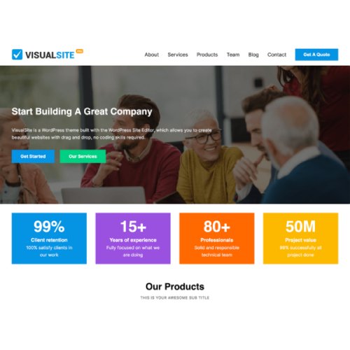 Download VisualSite Pro WordPress Plugin - MorePlugins