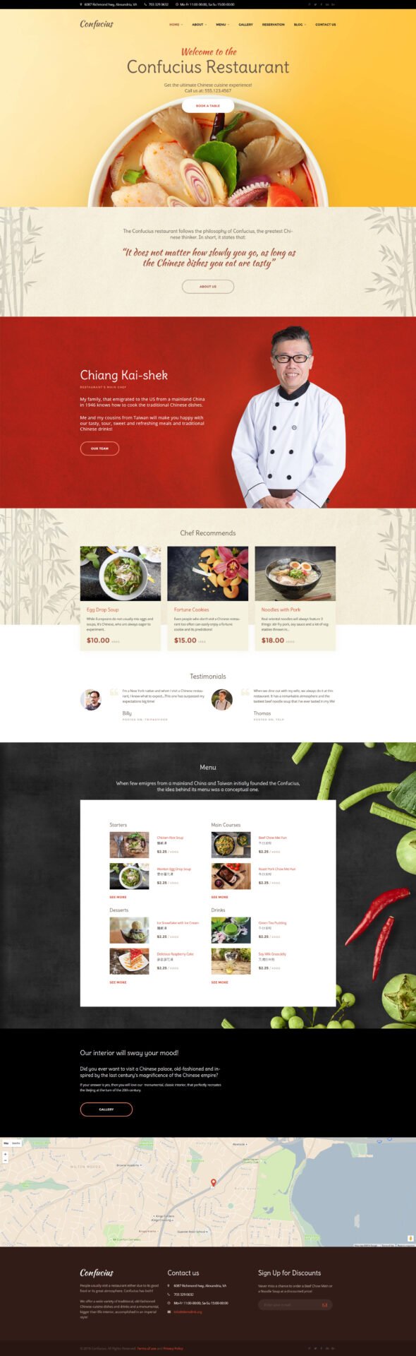 Download Confucius – Chinese Restaurant Responsive WordPress Theme WordPress Plugin - MorePlugins
