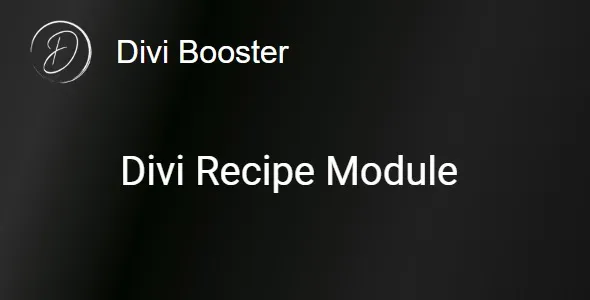 Download Divi Recipe Module WordPress Plugin - MorePlugins