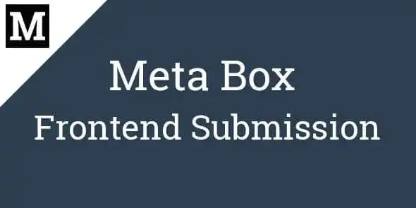 Download Meta Box Frontend Submission WordPress Plugin - MorePlugins